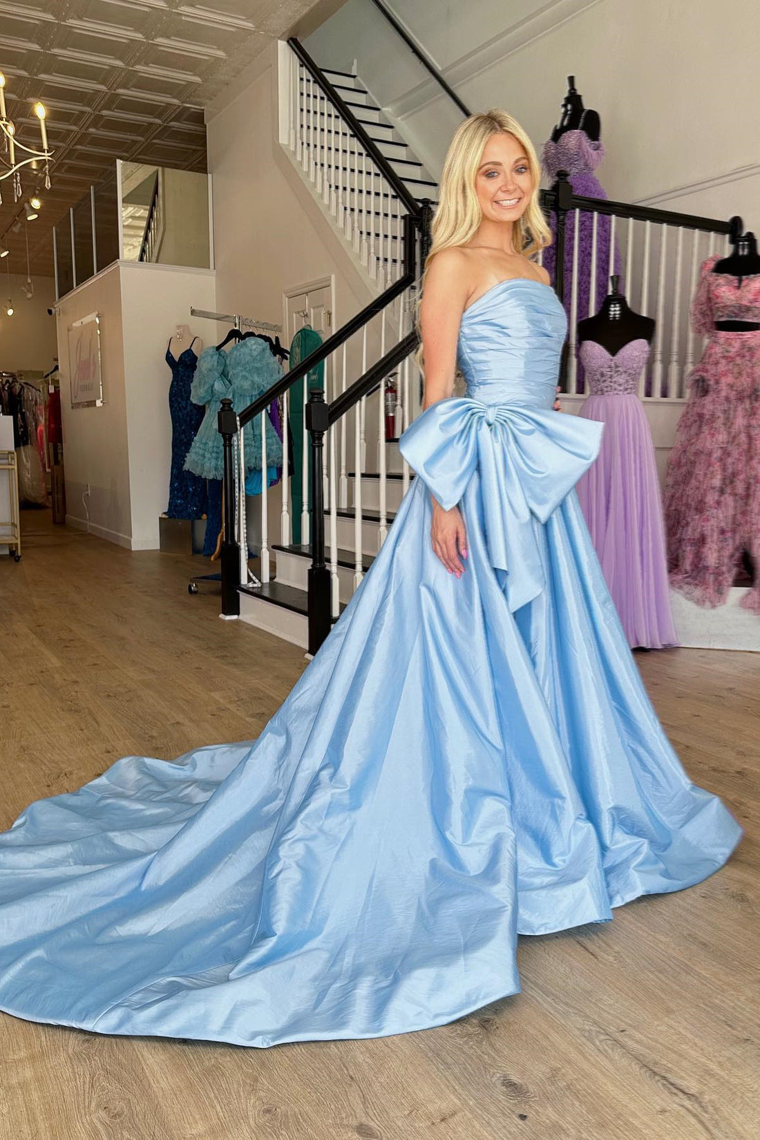 2025 Top Sale prom dresses with bow – MyChicDress